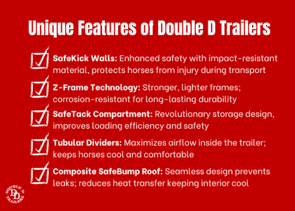 3 Horse Slant Load Trailers by Double D Trailers: A Comprehensive Guide